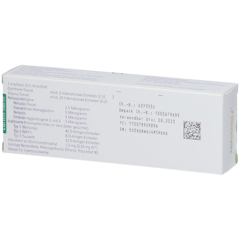 Repevax 0,5 ml mit dem E-Rezept kaufen - Shop Apotheke