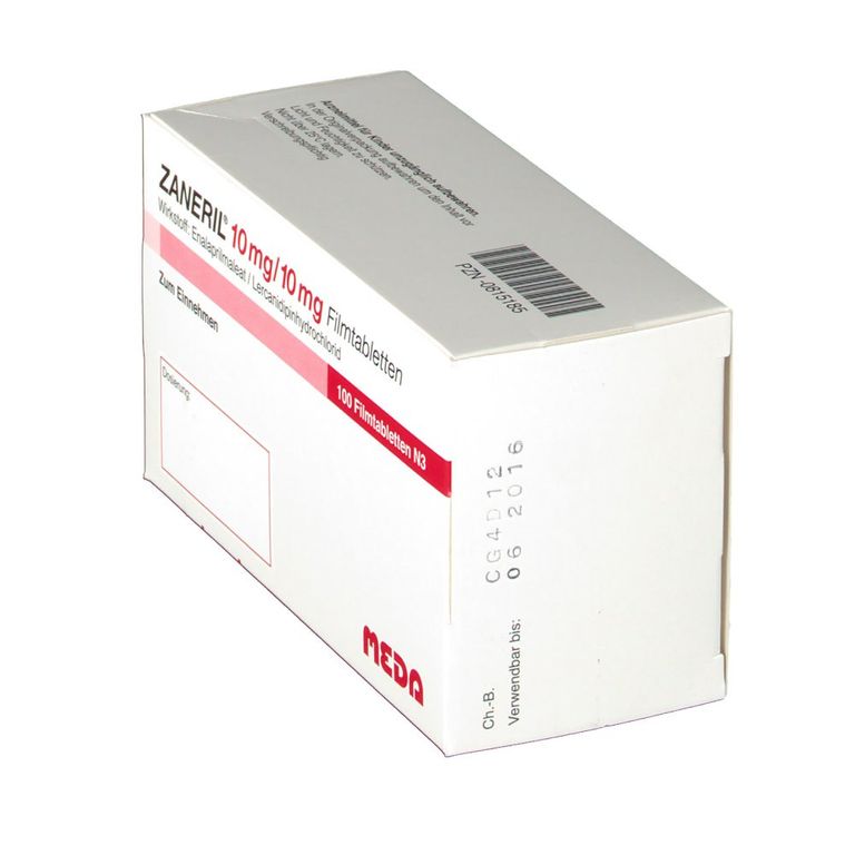 ZANERIL 10 mg/10 mg 100 St mit dem E-Rezept kaufen - Shop Apotheke