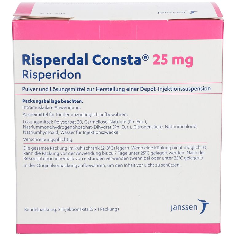 Risperdal Consta® 25 mg 5 St mit dem E-Rezept kaufen - Shop Apotheke