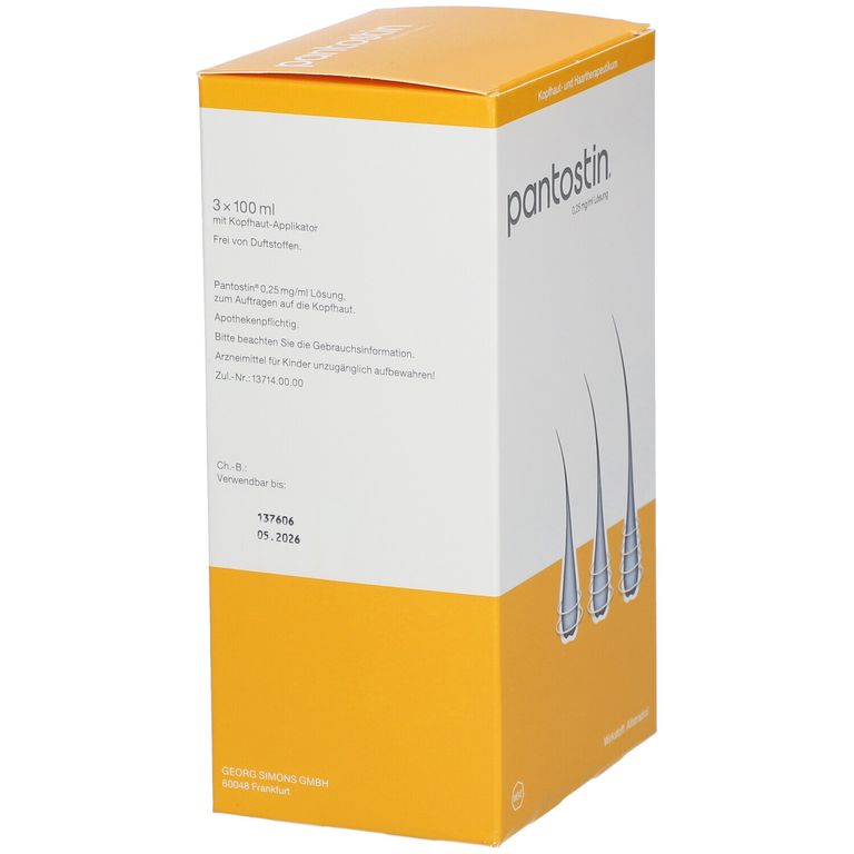 Pantostin® 0,25 mg/ml 3x100 ml - Shop Apotheke