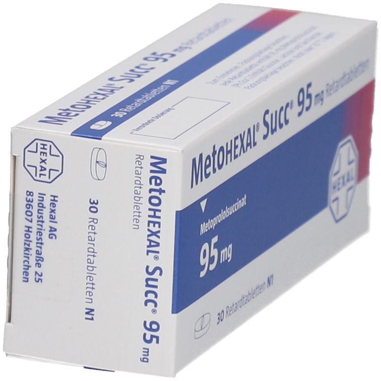 MetoHEXAL® Succ® 95 mg 30 St mit dem E-Rezept kaufen - Shop Apotheke
