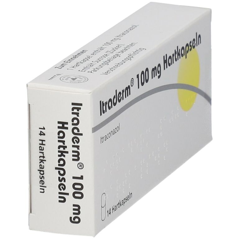 Itraderm 100 mg 14 St mit dem E-Rezept kaufen - Shop Apotheke