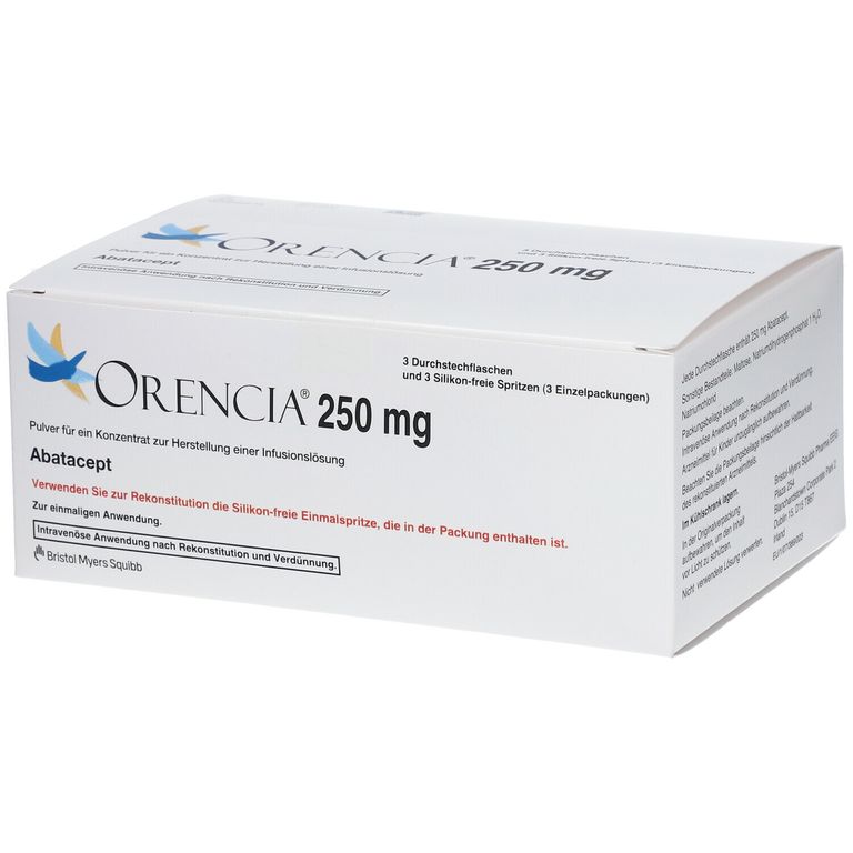 Orencia® 250 mg 3x250 mg mit dem E-Rezept kaufen - Shop Apotheke