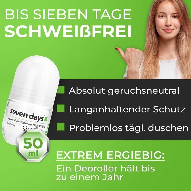 seven days® Antitranspirant 50 ml - Shop Apotheke