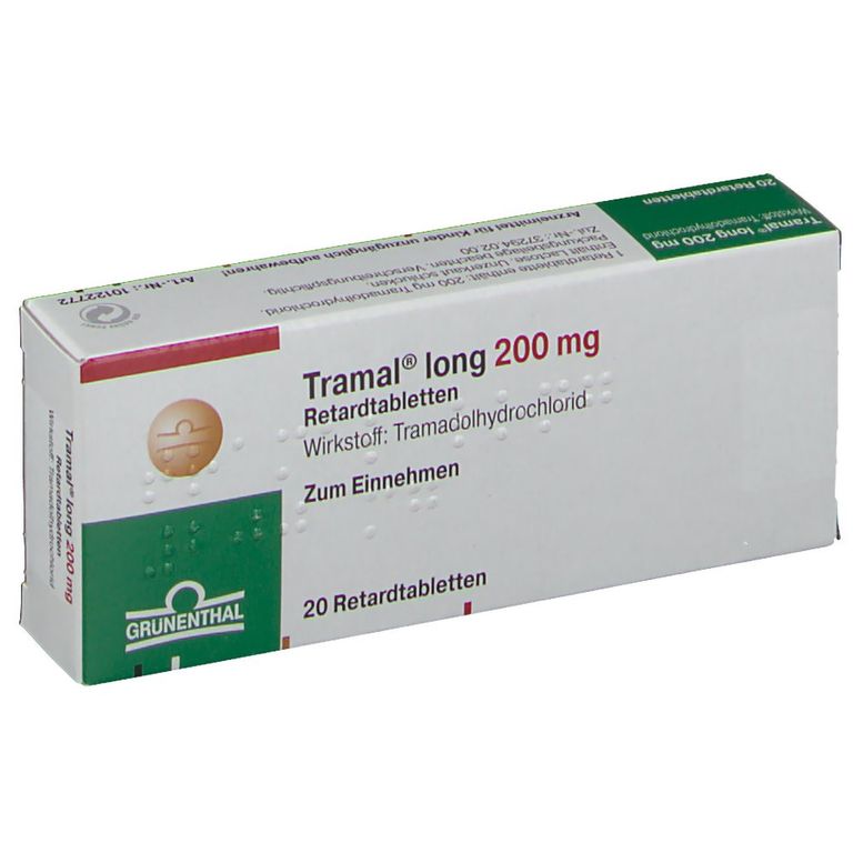 Tramal® long 200 mg 20 St mit dem E-Rezept kaufen - Shop Apotheke