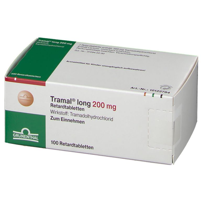 Tramal® long 200 mg 100 St mit dem E-Rezept kaufen - Shop Apotheke