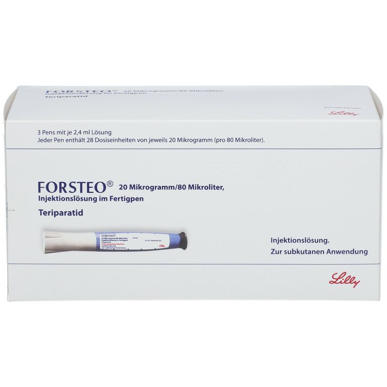 Forsteo® 20Ug/80Ul InjPen 3 St mit dem E-Rezept kaufen - Shop Apotheke
