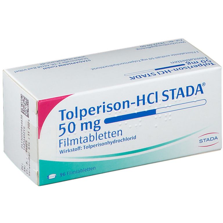 Tolperison-HCl STADA® 50 mg 96 St mit dem E-Rezept kaufen - Shop Apotheke