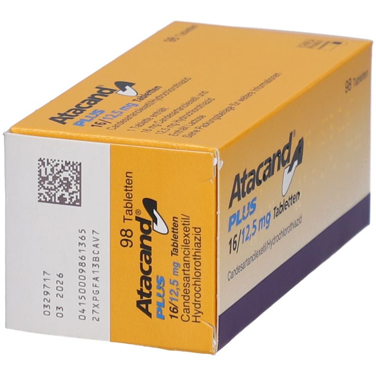 Atacand® Plus 16 mg/12,5 mg 98 St mit dem E-Rezept kaufen - Shop Apotheke