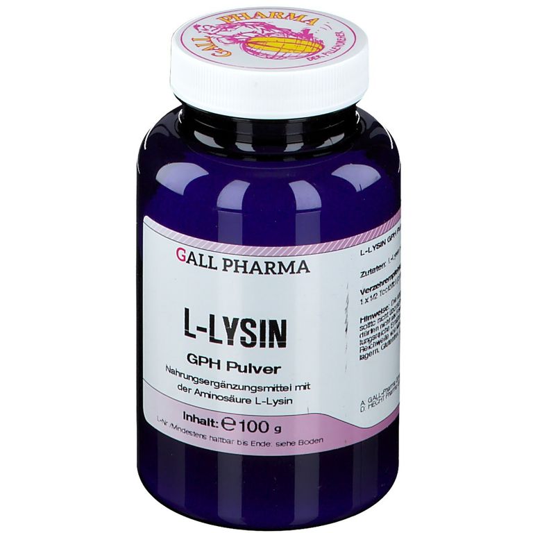 GALL PHARMA L-Lysin Pulver 100 g - Shop Apotheke