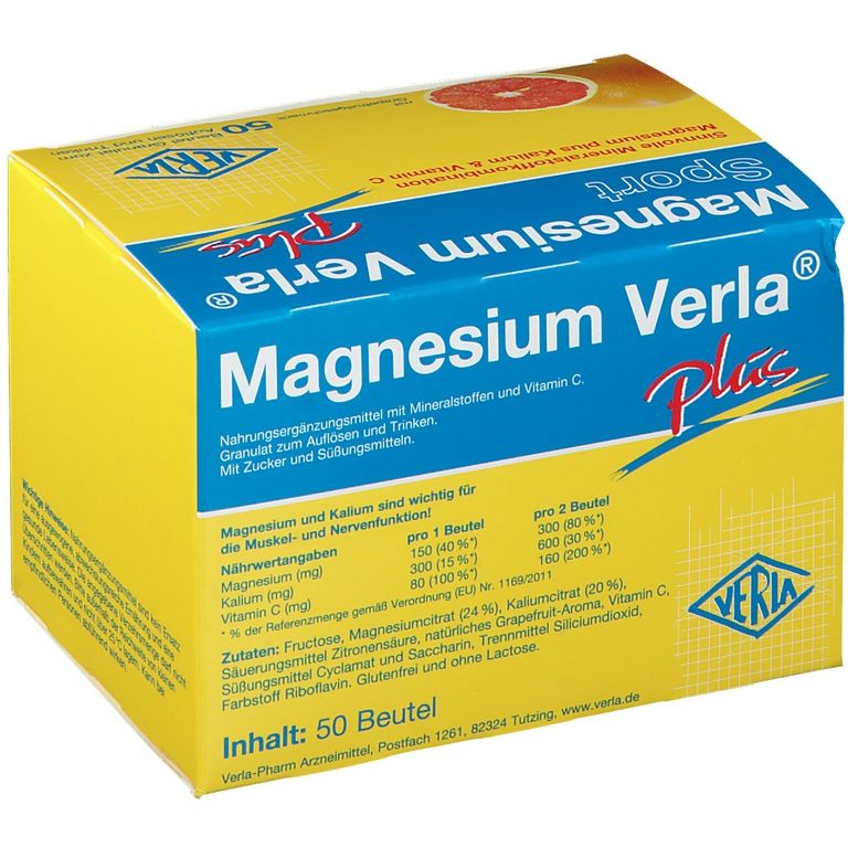 Magnesium Verla® Plus 50 St - Shop Apotheke