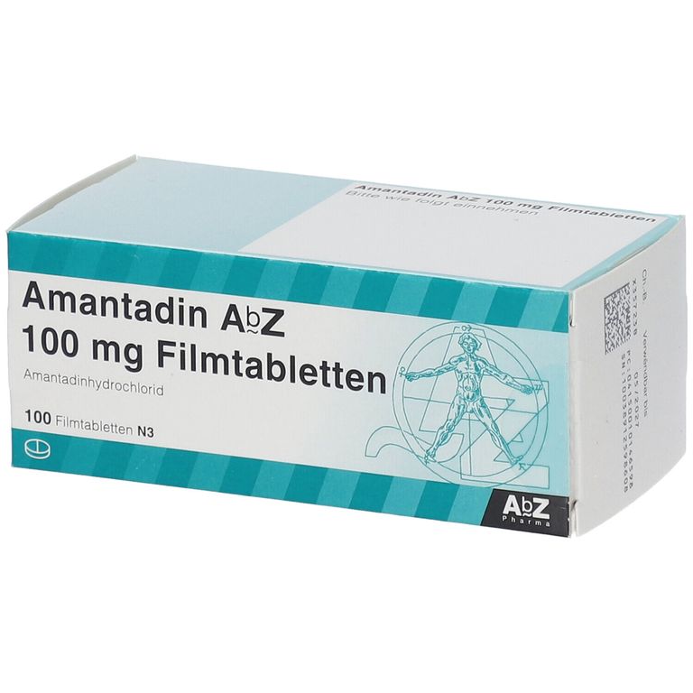 Amantadin AbZ 100Mg 100 St mit dem E-Rezept kaufen - Shop Apotheke