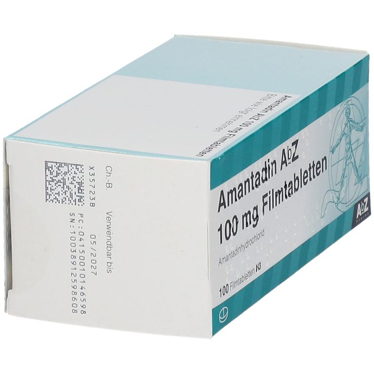 Amantadin AbZ 100Mg 100 St mit dem E-Rezept kaufen - Shop Apotheke