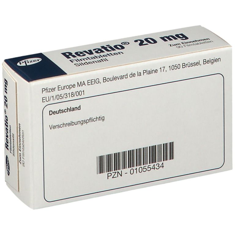 Revatio® 20 mg 90 St mit dem E-Rezept kaufen - Shop Apotheke