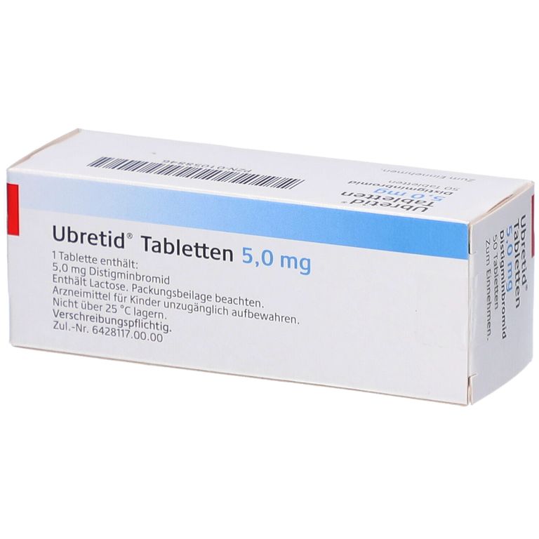 Ubretid® 5 mg 50 St mit dem E-Rezept kaufen - Shop Apotheke