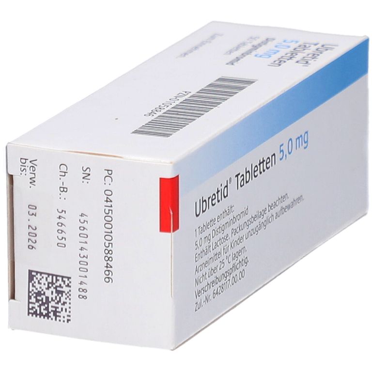 Ubretid® 5 mg 50 St mit dem E-Rezept kaufen - Shop Apotheke