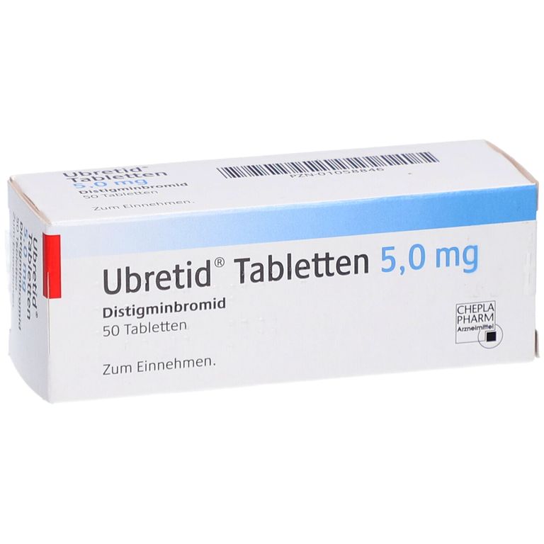 Ubretid® 5 mg 50 St mit dem E-Rezept kaufen - Shop Apotheke