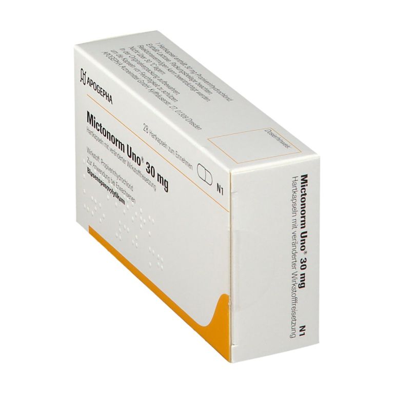 Mictonorm® Uno 30 mg 28 St mit dem E-Rezept kaufen - Shop Apotheke