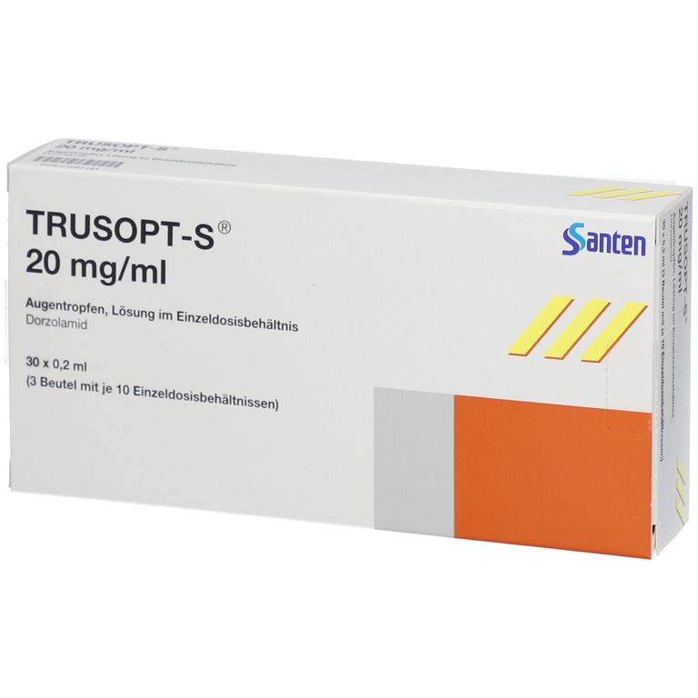 Trusopt S 20 mg/ml 30x0,2 ml mit dem E-Rezept kaufen - Shop Apotheke