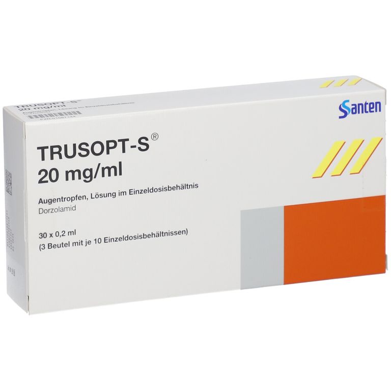 Trusopt S 20 mg/ml 30x0,2 ml mit dem E-Rezept kaufen - Shop Apotheke
