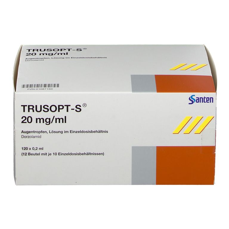 TRUSOPT-S® 20 mg/ml 120x0,2 ml mit dem E-Rezept kaufen - Shop Apotheke