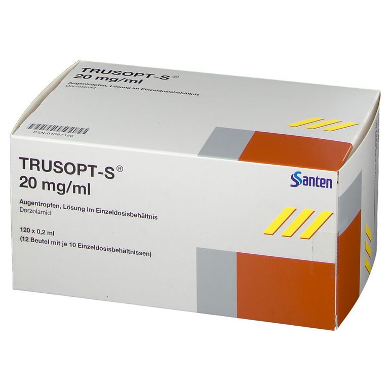 TRUSOPT-S® 20 mg/ml 120x0,2 ml mit dem E-Rezept kaufen - Shop Apotheke