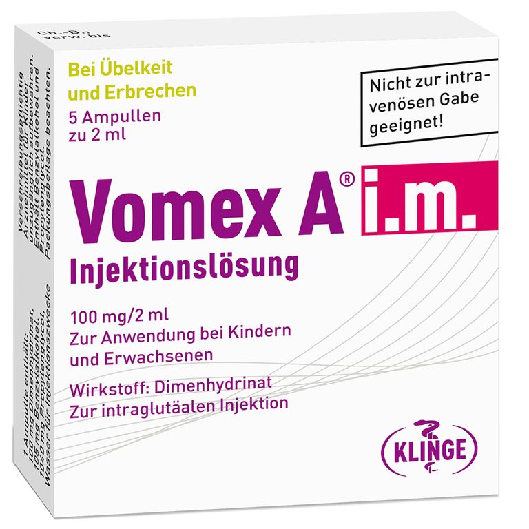 Vomex A® i.m. 100 mg/2 ml 5x2 ml mit dem E-Rezept kaufen - Shop Apotheke