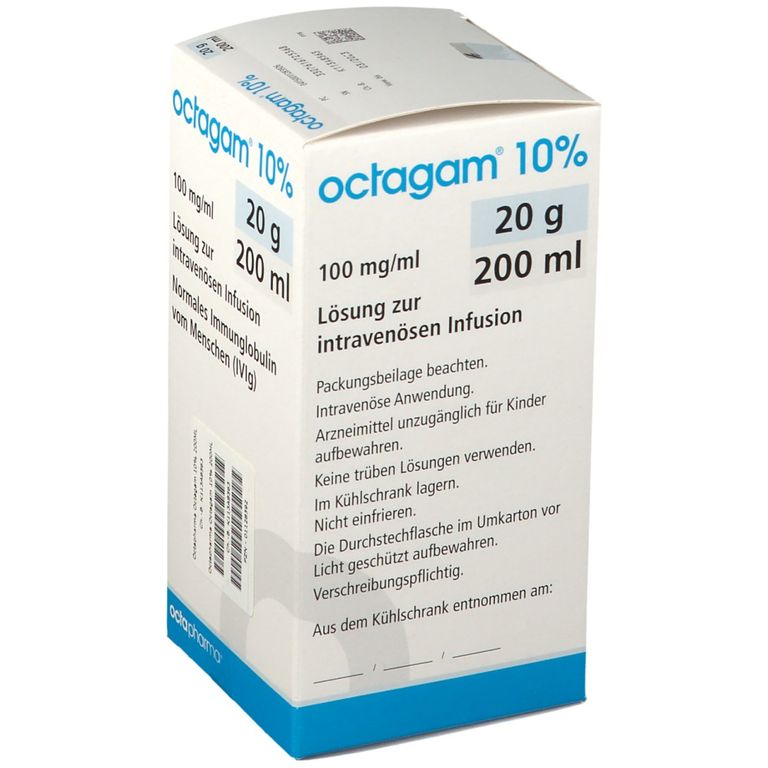 octagam® 10 % 200 ml mit dem E-Rezept kaufen - Shop Apotheke