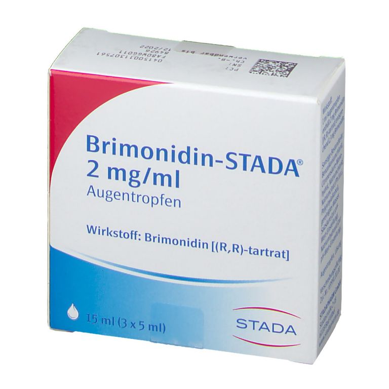 Brimonidin-STADA® 2 mg/ml Augentropfen 3x5 ml mit dem E-Rezept kaufen ...