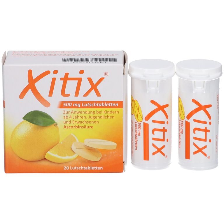 Xitix® 500 mg Lutschtabletten 20 St - Shop Apotheke