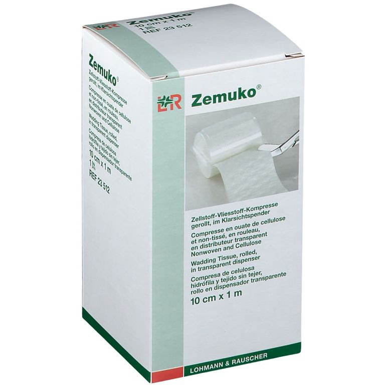 Zemuko Kompr. gerollt 1 m x 10 cm 23512 1 St - Shop Apotheke
