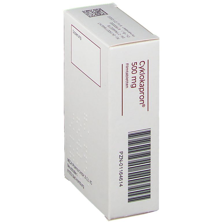 Cyklokapron® 500 mg 20 St mit dem E-Rezept kaufen - Shop Apotheke