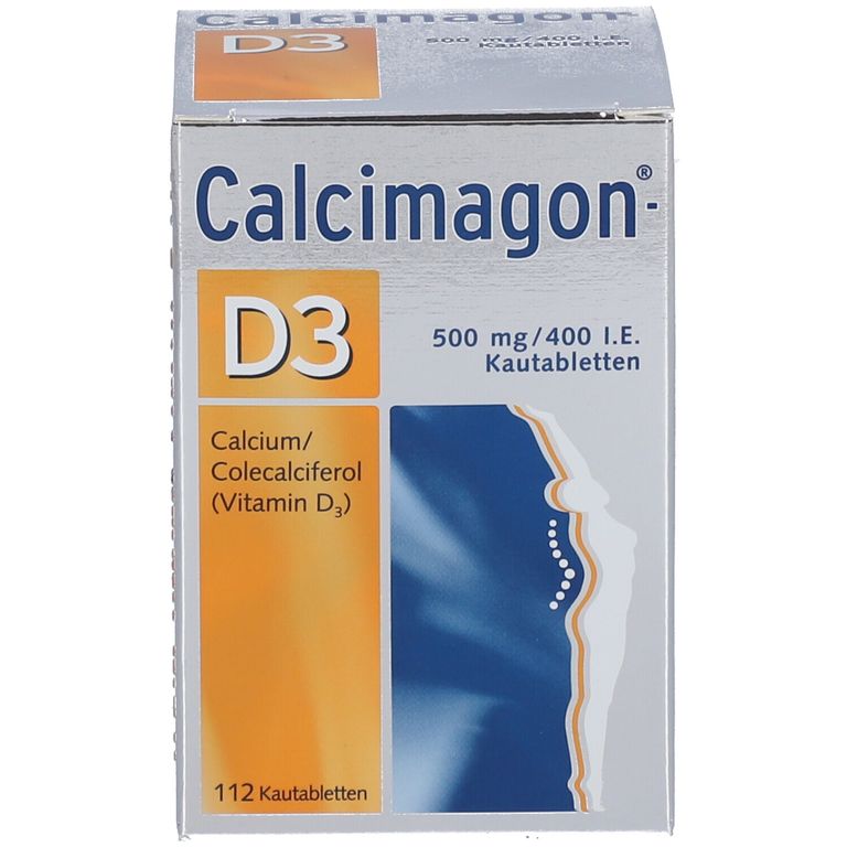 Calcimagon®-D3 500 mg/ 400 I.E. Kautabletten 112 St - Shop Apotheke