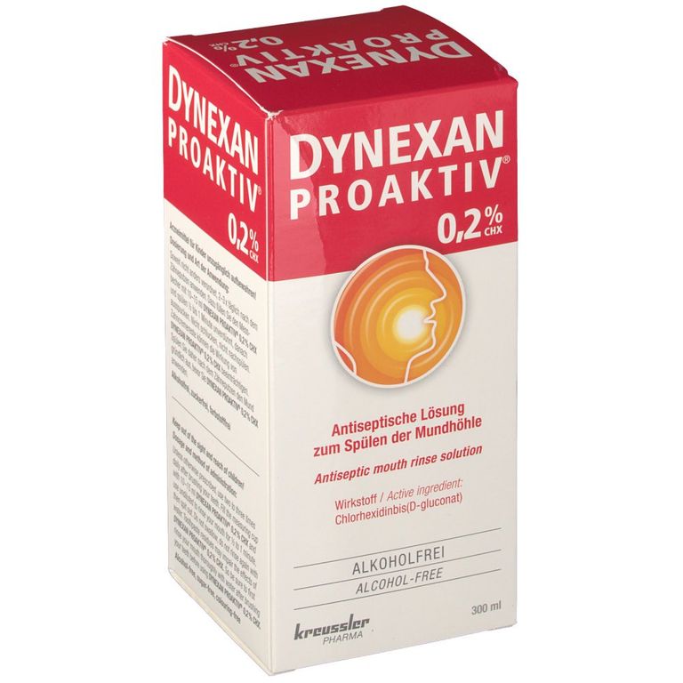 DYNEXAN PROAKTIV® 0,2% CHX Lösung 300 ml - Shop Apotheke