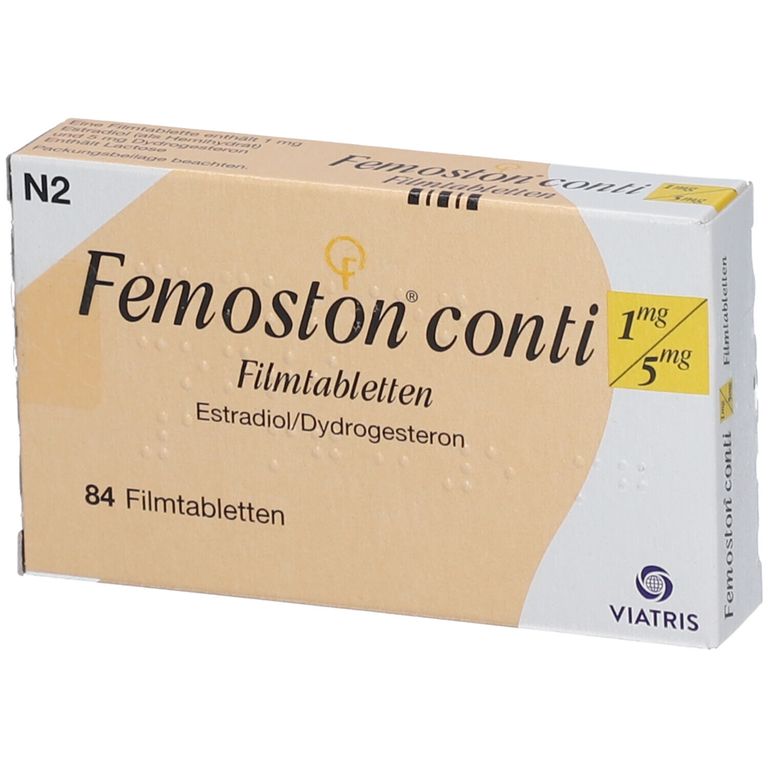 Femoston® conti 1 mg/5 mg 84 St mit dem E-Rezept kaufen - Shop Apotheke