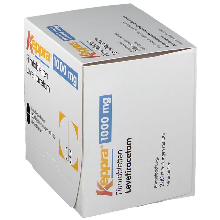 Keppra® 1000 mg 200 St mit dem E-Rezept kaufen - Shop Apotheke