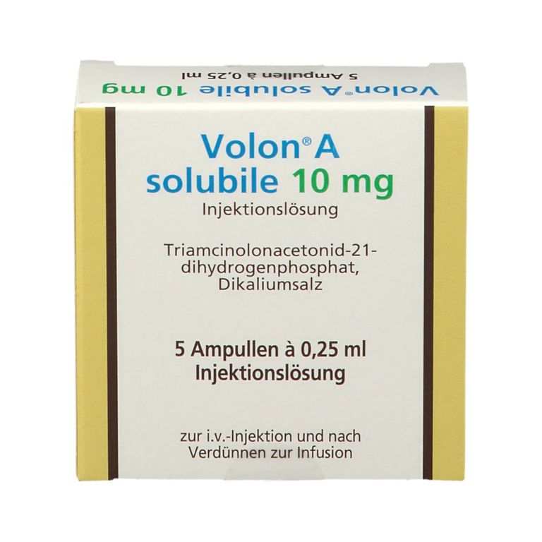 Volon­­® A solubile 10 mg 5x0,25 ml mit dem E-Rezept kaufen - Shop Apotheke