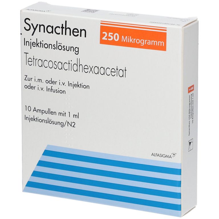 Synacthen 0,25 mg 10x1 ml mit dem E-Rezept kaufen - Shop Apotheke