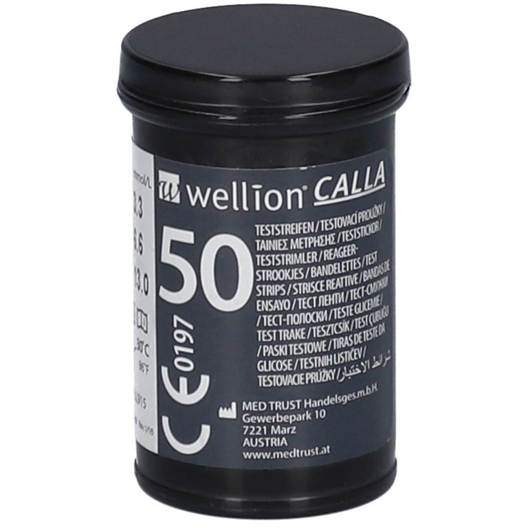 Wellion CALLA Blutzuckerteststreifen 50 St - Shop Apotheke