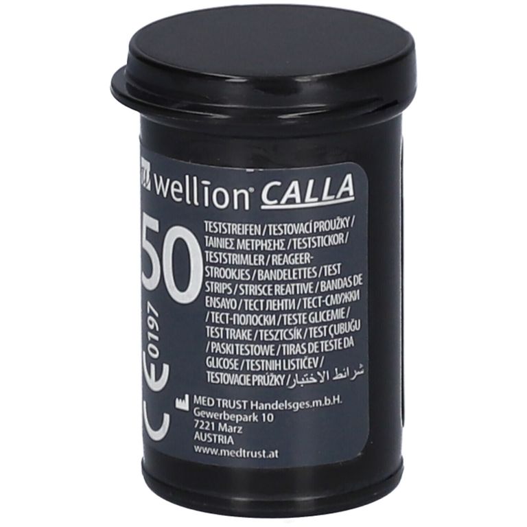 Wellion CALLA Blutzuckerteststreifen 50 St - Shop Apotheke