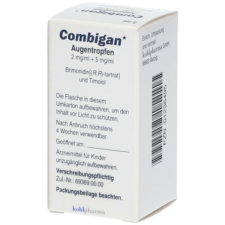 Combigan 5 ml mit dem E-Rezept kaufen - Shop Apotheke