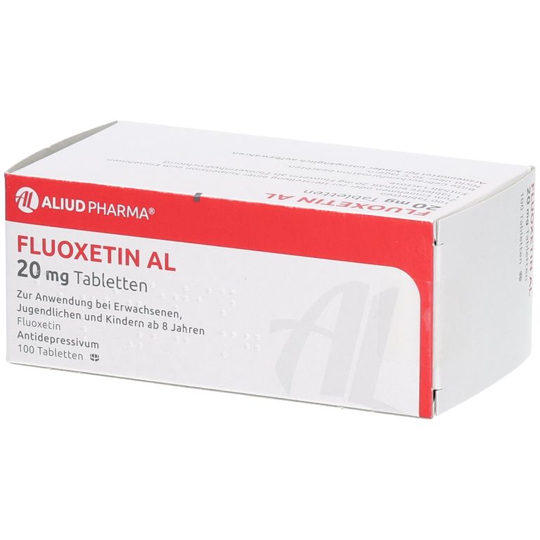 Fluoxetin AL 20 mg 100 St mit dem E-Rezept kaufen - Shop Apotheke
