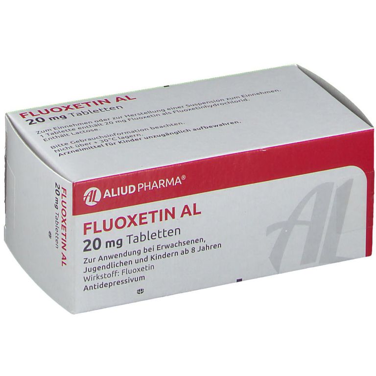 Fluoxetin AL 20 mg 50 St mit dem E-Rezept kaufen - Shop Apotheke