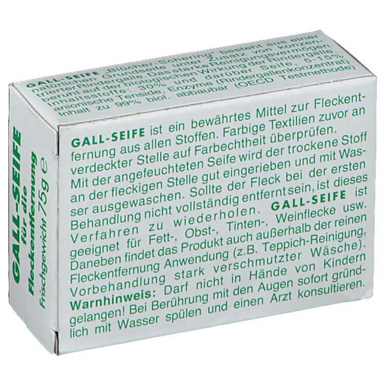 Gall-Seife 75 g - Shop Apotheke