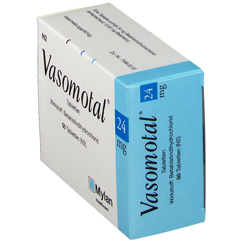 Vasomotal® 24 mg 50 St mit dem E-Rezept kaufen - Shop Apotheke