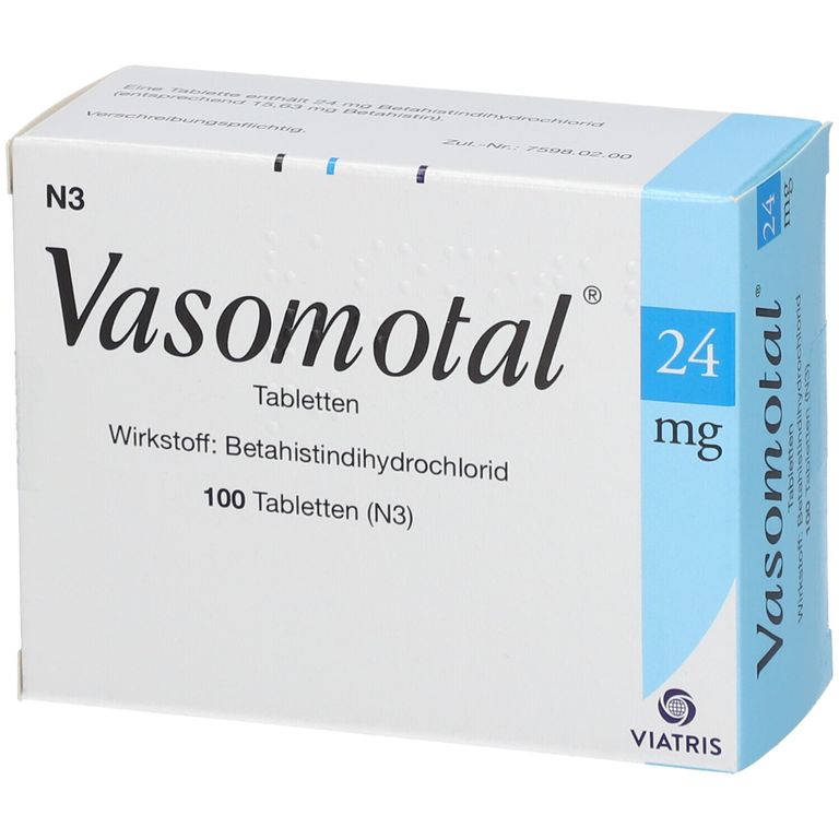 Vasomotal® 24 mg 100 St mit dem E-Rezept kaufen - Shop Apotheke