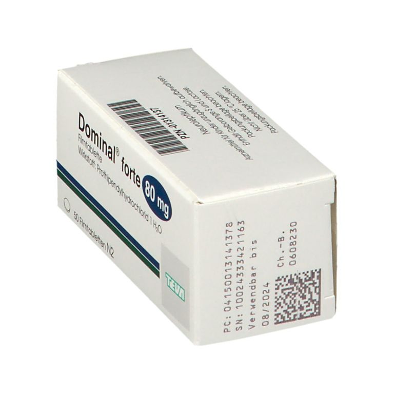 Dominal® forte 80 mg 50 St mit dem E-Rezept kaufen - Shop Apotheke