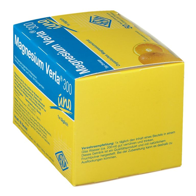 Magnesium Verla® 300 uno Orange 50 St - Shop Apotheke