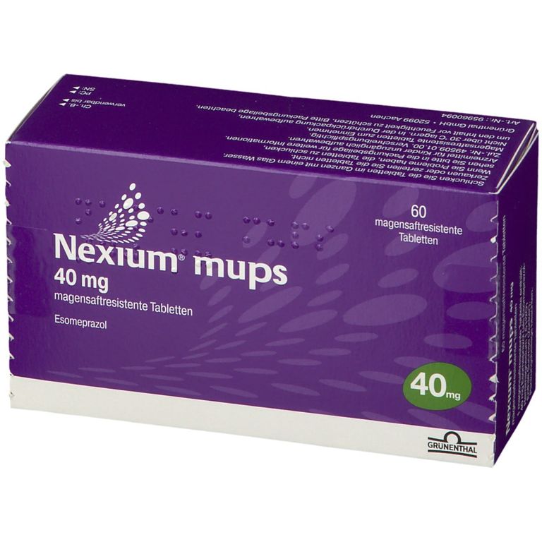 Nexium® mups 40 mg 60 St mit dem E-Rezept kaufen - Shop Apotheke