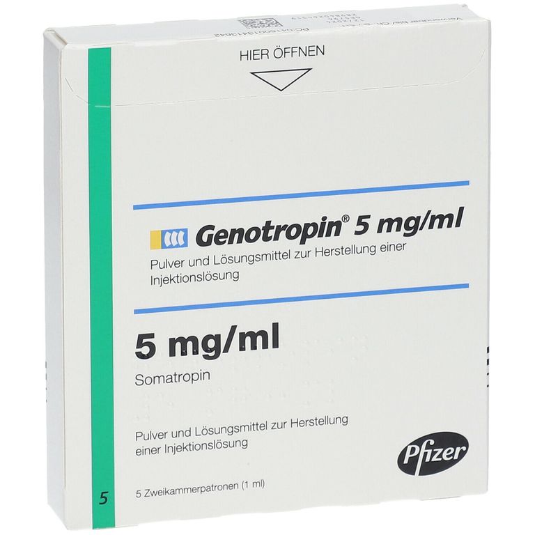 Genotropin® 5 mg/ml 5 St mit dem E-Rezept kaufen - Shop Apotheke